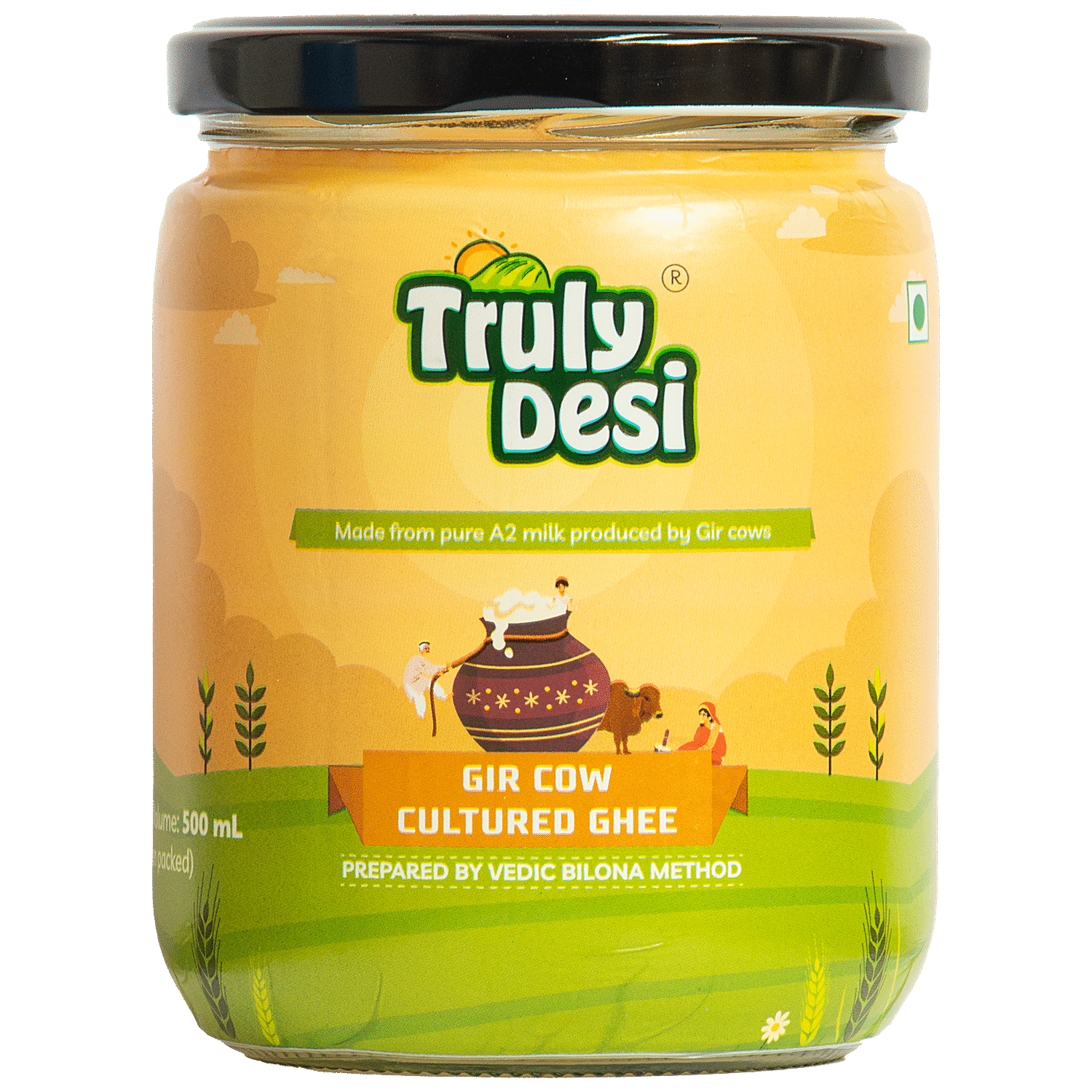 Desi Gir Cow Ghee 500Ml – FarmFresh
